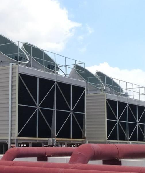 Quality Counterflow Frp Square Cooling Tower GRP Crossflow Cooling Tower OEM size for sale