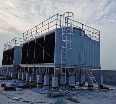 Cina Torre di raffreddamento per l'acqua industriale FRP Controflusso e flusso incrociato GRP 10-1000m3/h in vendita