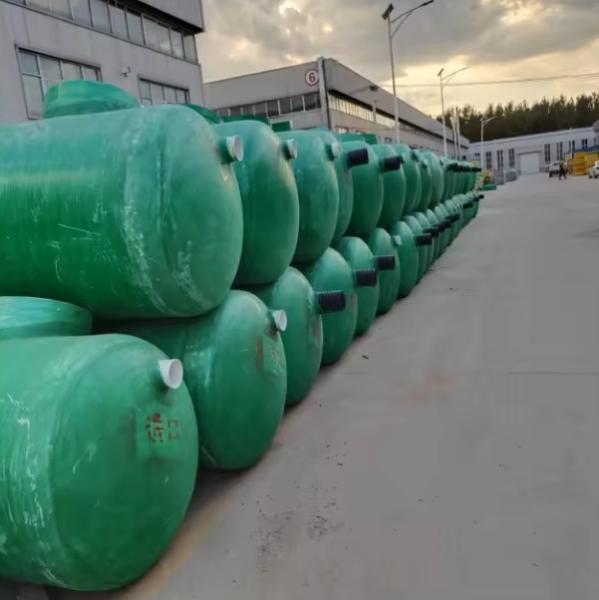 Quality Horizontal Type GRP Frp Underground Bio Septic Tank For Sewage Treatment Plant for sale