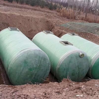 Cina Dimensione personalizzabile Frp Serbatoio sotterraneo Serbatoi fognari in fibra di vetro di lunga durata in vendita