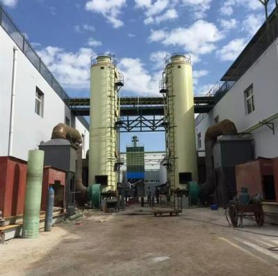 Cina Torre di depurazione di assorbimento in fibra di vetro GRP FRP per il trattamento dei gas acidi di scarto in vendita
