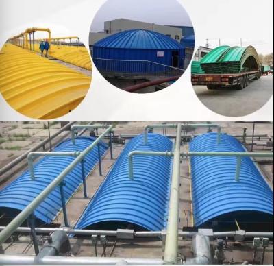 Cina Piastra di copertura GRP per piscine di scarico professionali, cappa di raccolta gas in vendita