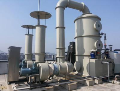 Cina Gran volume industriale FRP desulfurizzazione spray torre bagnato gas scrubber con gel coat in vendita