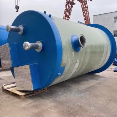 Cina Stazione di pompaggio sommergibile prefabbricata in FRP per il sollevamento dell'acqua e il trattamento delle acque reflue in vendita