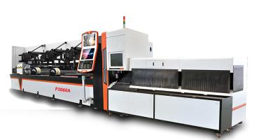 China Golden laser | P3060A pipe fiber laser cutting titanium tube for sale