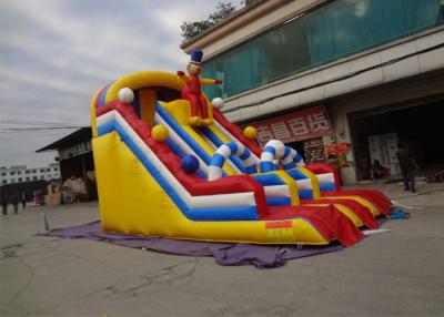 中国 膨脹可能な商業用等級は子供のためのスライドの涼しい二重車線を乾燥します 販売のため