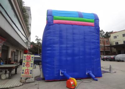 China 7 Meters High Giant Water Slide Inflatable , Large Water Slide With Swimming Pool for sale
