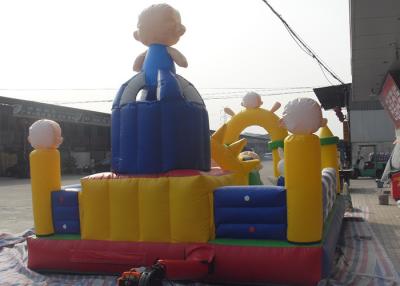 China Ce-Certificaat Duurzaam Opblaasbaar Pretpark met Bouncy-Huis voor Partij Te koop