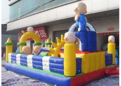 China Ce-Certificaat Duurzaam Opblaasbaar Pretpark met Bouncy-Huis voor Partij Te koop