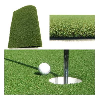 China verde artificial 10-18mm exterior interno do golfe da grama artificial do golfe de 15mm à venda