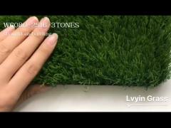 25mm Synthetic Turf Playground Grass Turf 2x5m 1x3m For Outdoor Landscaping
