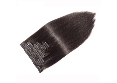 China Klipp-Spitze-Klipp der Längen-20inch in Haarc$ich-spitzen-U-Spitze leichtem Schlag in Haar-Halo-Haar-Erweiterungs-natürlicher Schwarzes 1b-Farbe zu verkaufen