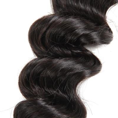 Cina Capelli vergini brasiliani Wave sciolto di qualità premio con i pacchi dei capelli della chiusura in vendita