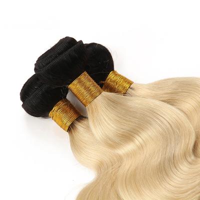 Cina i capelli umani indiani di Wave del corpo della bionda il 1b 613 impacchettano i capelli del vergine del grado 7A in vendita