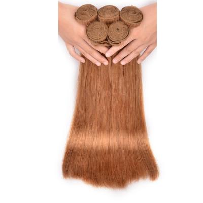 Cina Il materiale crudo dei capelli dei capelli brasiliani diritti di colore #30 può essere arricciato 12