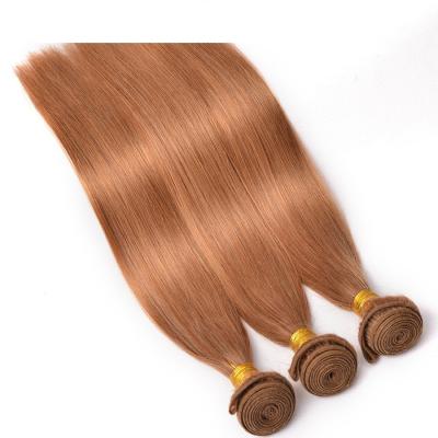 Cina Il materiale crudo dei capelli dei capelli brasiliani diritti di colore #30 può essere arricciato 12