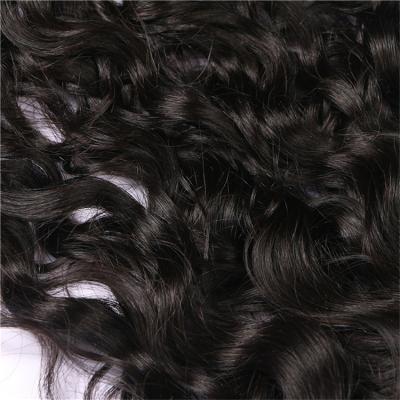 Chine Non longueur moyenne de fermeture de dentelle de la Vierge 4x4 de cheveux de Remy avec le ′ de 10 ′ - pouce de ′ de 20 ′ à vendre