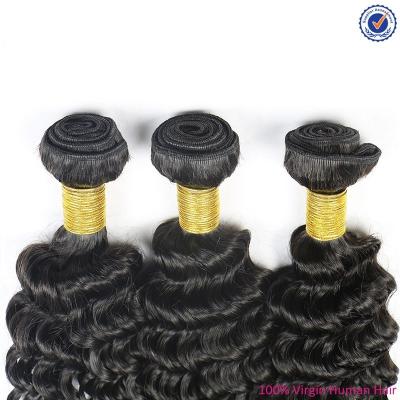 Cina Densamente il tessuto dei capelli umani 100, raddoppia i forti capelli brasiliani ricci sciolti di trama tirati  in vendita