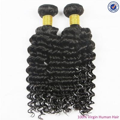 Cina Densamente il tessuto dei capelli umani 100, raddoppia i forti capelli brasiliani ricci sciolti di trama tirati  in vendita