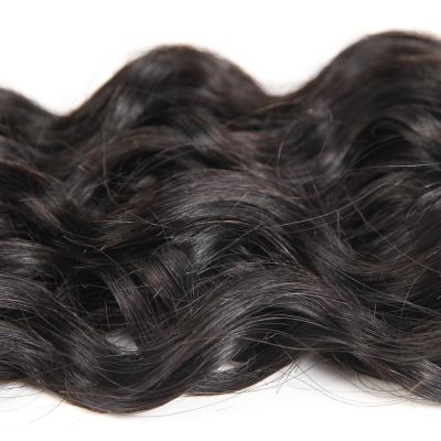 Cina I capelli vergini brasiliani della cuticola piena impacchettano il colore nero naturale dei capelli sciolti di Wave in vendita
