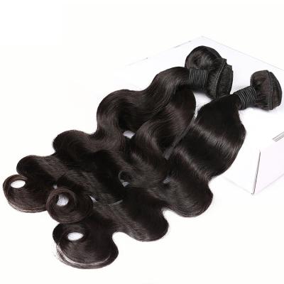 Cina I capelli peruviani neri naturali di Wave del corpo non impacchettano spargimento delle estensioni bagnate ed ondulate in vendita