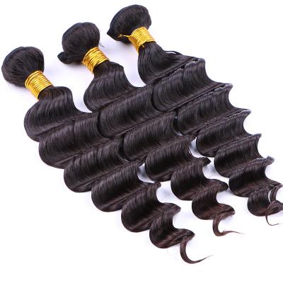 Cina Estensioni peruviane profonde dei capelli ricci di Wave dei capelli vergini peruviani non trattati nessun prodotto chimico in vendita