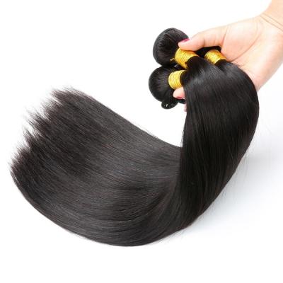 Cina Le estensioni diritte reali nere naturali dei capelli umani non impacchetta spargimento in vendita