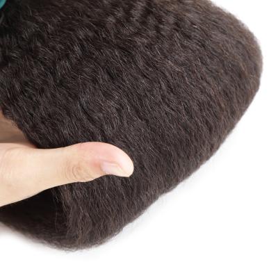 Cina I capelli ricci crespi di Yaki impacchettano le donne 100 estensioni dei capelli umani non chimiche in vendita