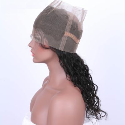 Cina Mano frontale della chiusura del pizzo naturale reale di Wave 360 legata con i capelli del bambino in vendita