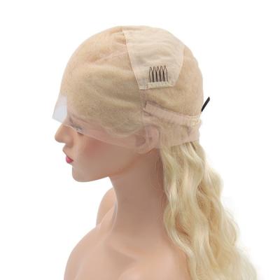 Cina Parrucche piene del pizzo di Glueless del brasiliano, densità bionda delle parrucche 130% dei capelli umani in vendita