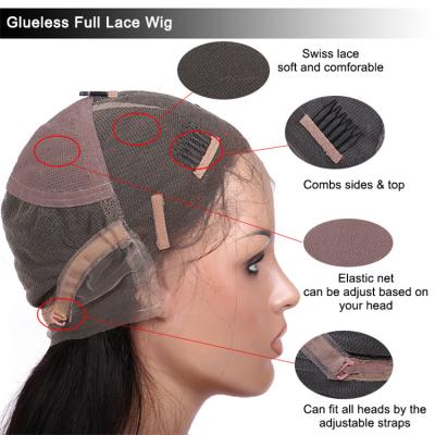 Cina Capelli umani delle parrucche piene diritte crespe del pizzo di Yaki nessun prodotto chimico nessun groviglio in vendita