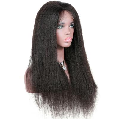 Cina Capelli umani delle parrucche piene diritte crespe del pizzo di Yaki nessun prodotto chimico nessun groviglio in vendita