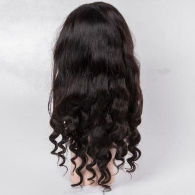 Cina Parrucche vergini della parte anteriore del pizzo dei capelli umani nessuno spargimento per la donna di colore, colore medio di Brown in vendita