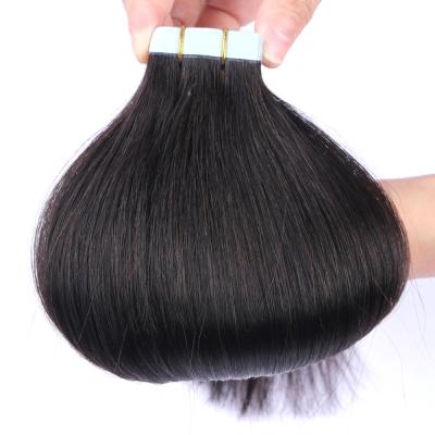 Cina Estensioni di trama del nastro della pelle non trattata di 100%, estensioni dei capelli del tessuto del nastro in vendita