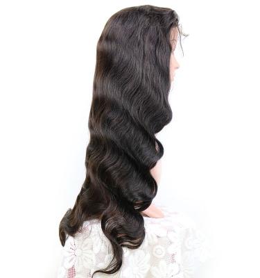 Cina Densità brasiliana in pieno 150% del corpo delle parrucche della parte anteriore del pizzo dei capelli umani di Wave in vendita