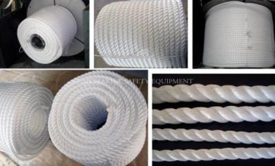 China Marine PP Rope Mooring Rope 3 Strand Rope for sale
