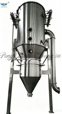 China FG Vertical Fluidized Bed Dryer with Uniform Heat Transfer Anti-static Filter and Tilting Discharge for sale