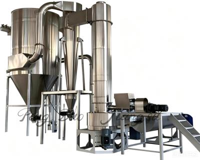 China XSG Series Compact Spin Flash Dryer, 10kW–230kW Continuous Industrial Drying Equipment for Paste & Filter Cake Materials for sale