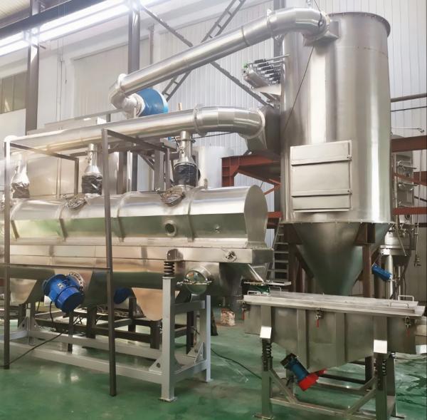 Quality Industrial Vibrating Fluidized Bed Dryer for Crystalline Materials, Chemical Food Processing and Other Industrial Drying Requirements for sale