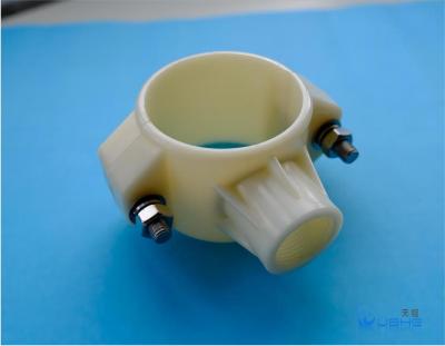 China Conector de sillín de tubería de agua para disco difusor de membrana de burbuja fina en venta