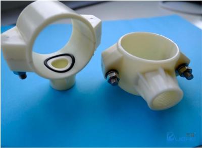 China Conector de sillín de tubería de agua para disco difusor de membrana de burbuja fina en venta