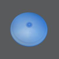 China EPDM Fine Bubble Disc Diffuser 22-59% SOTE 0.2-0.6m3/min for Wastewater Aeration for sale