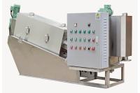 China Stainless Steel Multi Disk Screw Sludge Dewatering Machine PLC Control High Capacity for sale