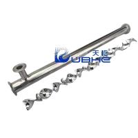 China Static Mixer DN12 400mm CE Certified Continuous Operating Mixer for Liquids and Gases for sale
