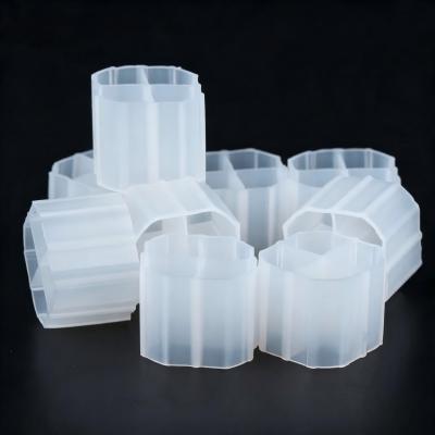 China MBBR Biofilm Carrier Media HDPE Bio Filter Media for Wastewater Treatment Plant 12x9mm K1 Type for sale