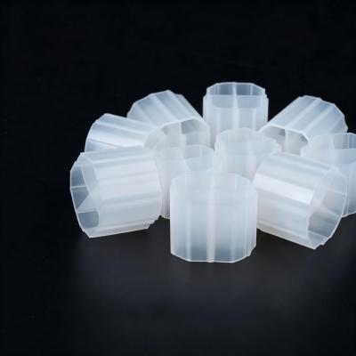 China HDPE MBBR Wastewater Treatment Filter Media Biofilm Carrier 800m²/m³ for Municipal Sewage Plants Latin America for sale