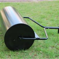 China Durable Rust Proof Hand Push Lawn Roller High Efficiency Garden Tool for sale