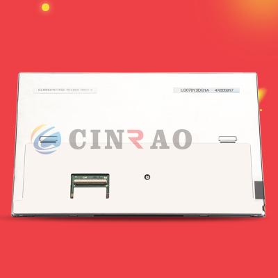 China 7,0 pantalla de visualización automotriz aguda de la pulgada LQ070Y3DG1A LCD para el reemplazo de las piezas de automóvil del coche en venta