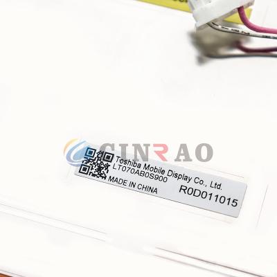 Cina Pannello a 7,0 pollici dello schermo di visualizzazione di Toshiba LT070AB0S900 TFT LCD per navigazione di GPS dell'automobile in vendita