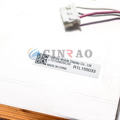 Cina Pannello a 7,0 pollici dello schermo di visualizzazione di Toshiba LT070AB0SC00 TFT LCD per navigazione di GPS dell'automobile in vendita